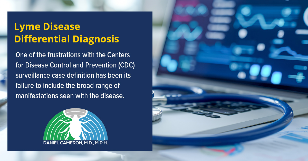 Dr. Daniel Cameron's team treats patients with Lyme disease according ...