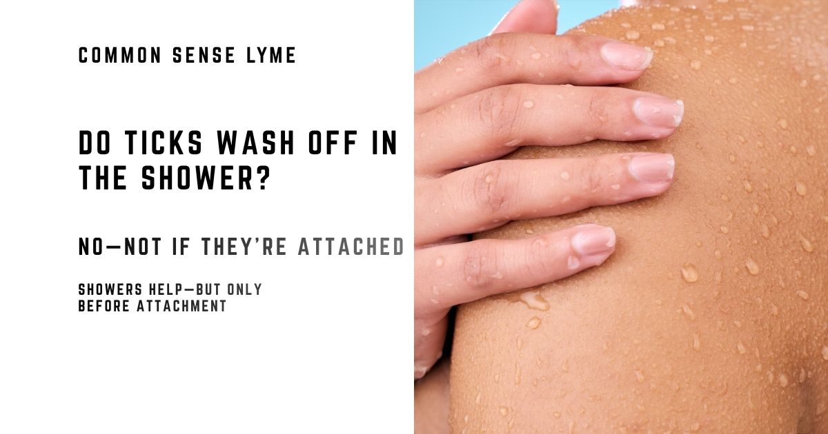 Do Ticks Wash Off in the Shower? What Actually Works